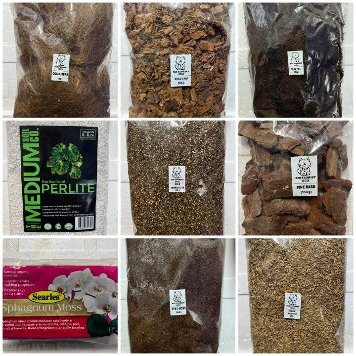 Coco Fibre / Coco Chip / Coco Peat / Perlite / Vermiculite / Peat Moss ...