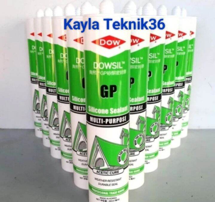 LEM DOWSIL GP SEALANT SILICON UNTUK LEM AQUARIUM LEM PEREKAT ETALASE ...
