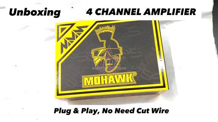100% ORIGINAL MOHAWK 4 Channel Plug & Play Amplifier DSP MS Series MS ...