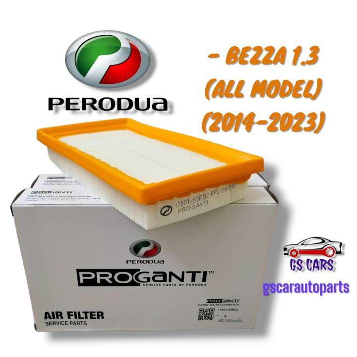 Perodua Bezza 1.3cc All Model Engine Air Filter 17801-63R02 Perodua ...