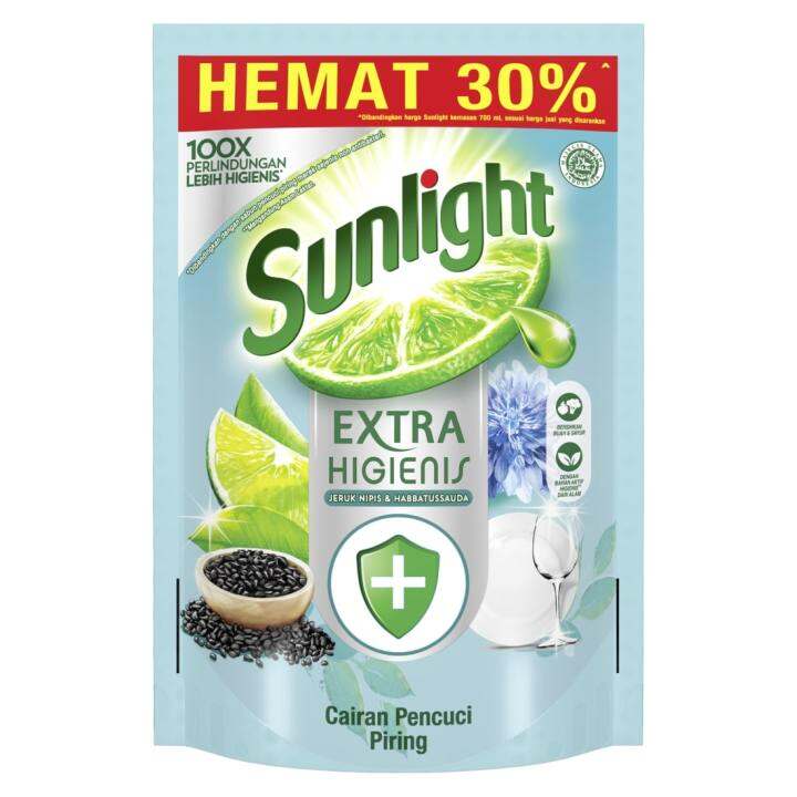 Sunlight Sabun Cuci Piring Higienis 650mL | Lazada Indonesia