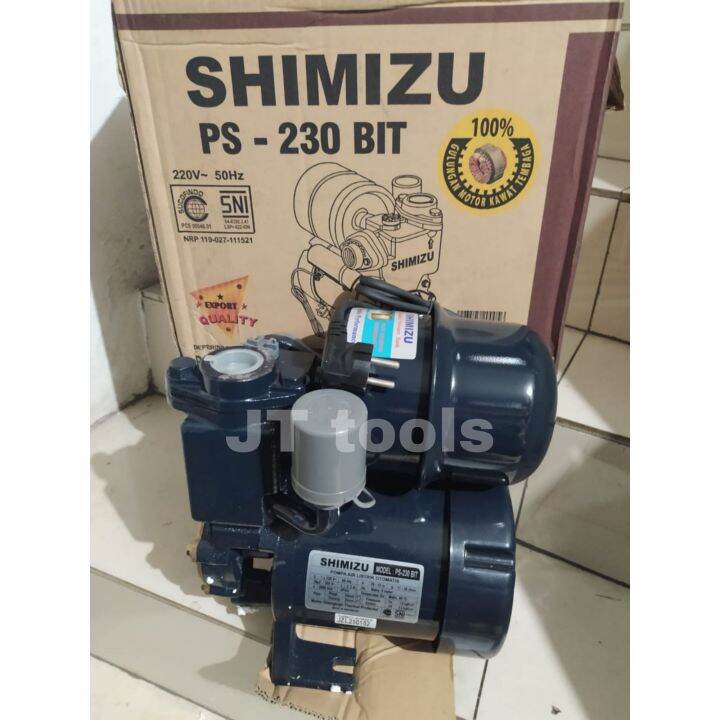 mesin pompa air SHIMIZU PS 230 BIT otomatis | Lazada Indonesia