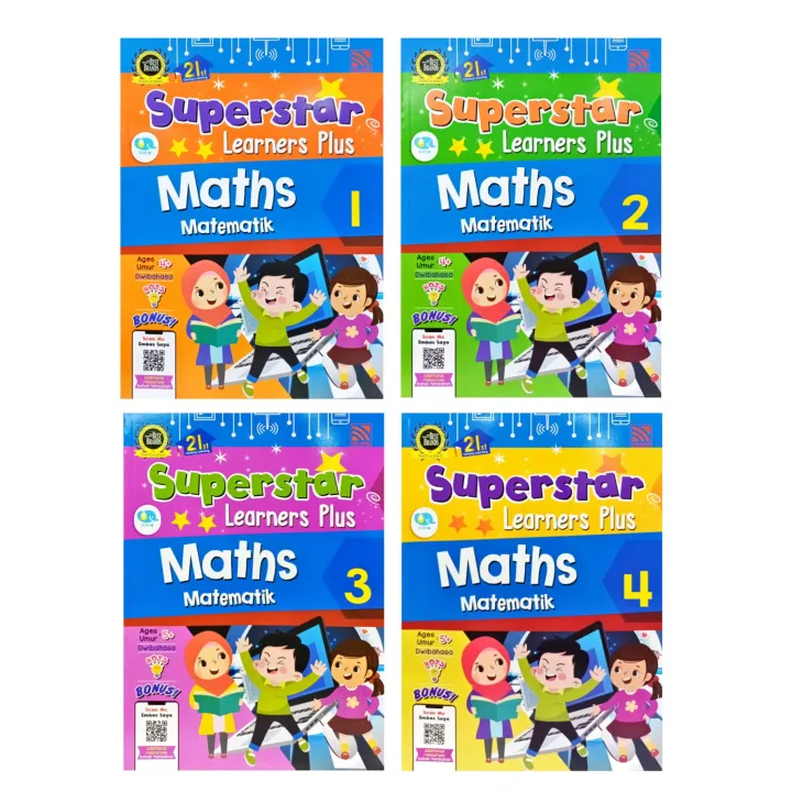 [Pelangi] Superstar Learners Preschool K1 K2 Matematik Maths Textbook ...