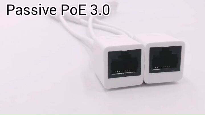 POE Adapter Passive สาย PoE Splitter + Passive PoE Injector Cable POE ...
