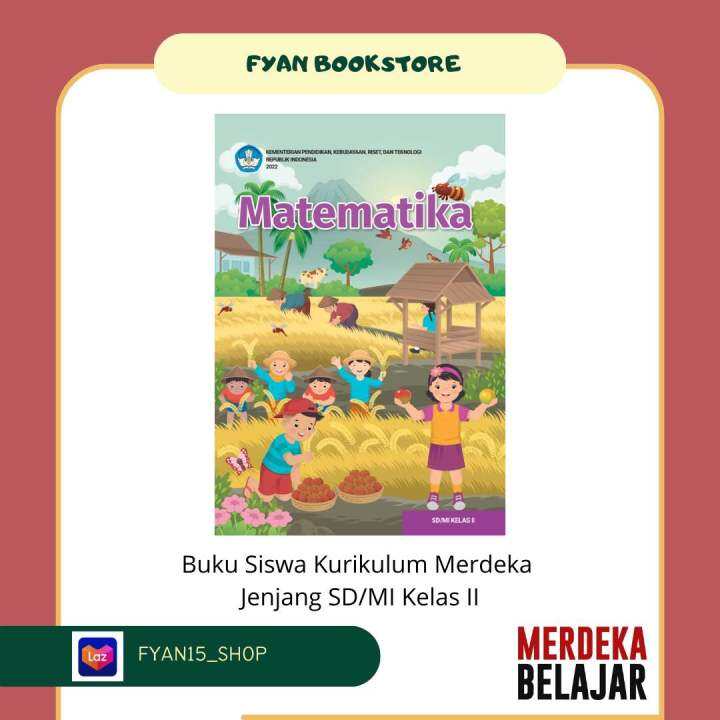 Fyan Book Store: Buku Paket Siswa Matematika Non Lisensi untuk SD/MI Kelas II, Buku Matematika ...