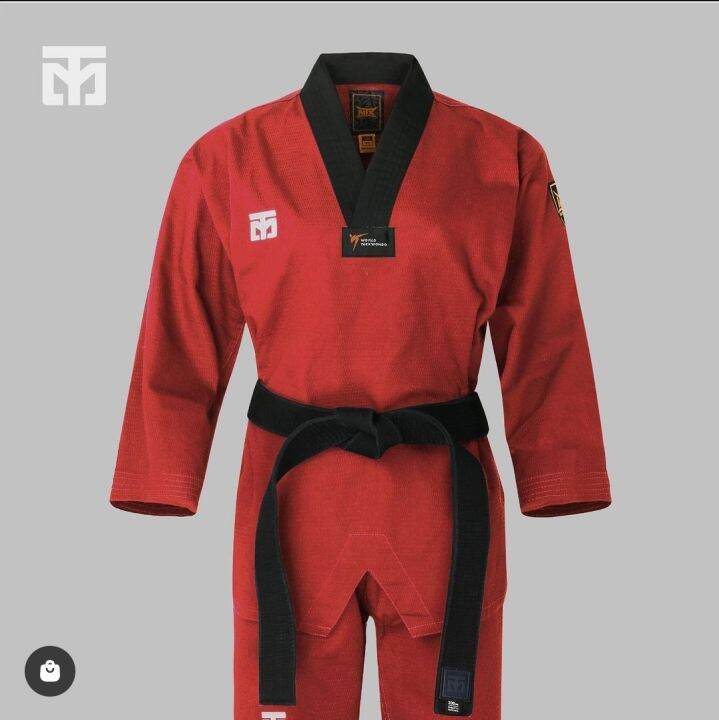 DOBOK TAEKWONDO MTX MOOTO WARNA MERAH | Lazada Indonesia