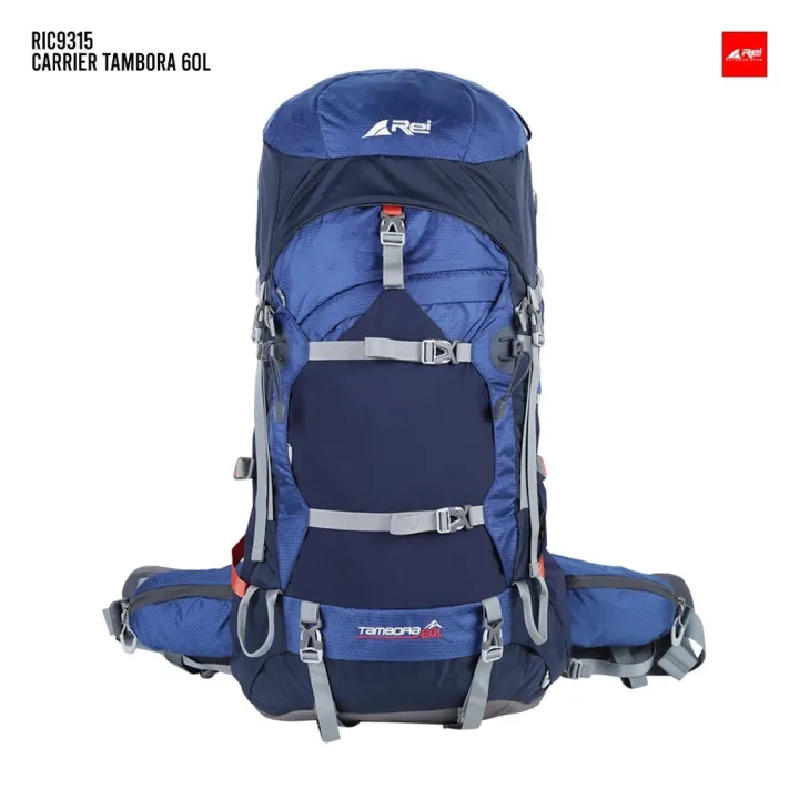 TAS GUNUNG / TAS CARRIER REI TAMBORA 60L TERBARU ORIGINAL PRODUK AREI ...