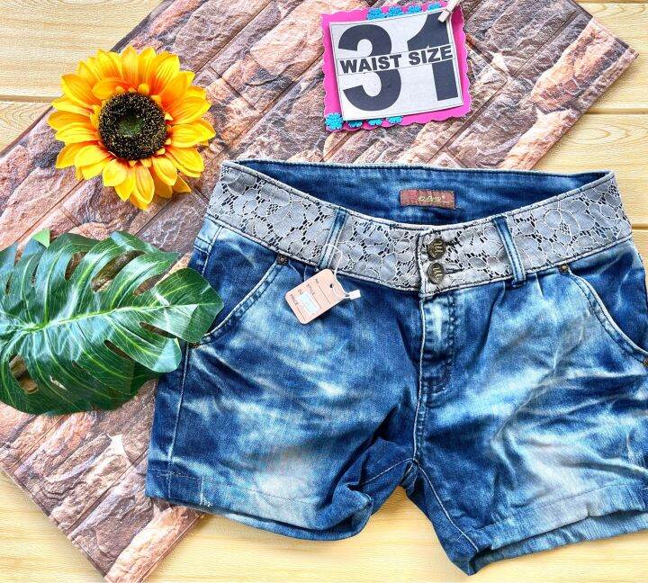 Korean Denim Short Ukay-Ukay Size: 31 028 | Lazada PH