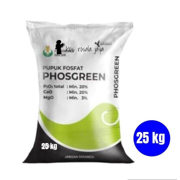 Pupuk Fosfat Phosgreen 25 kg Kemasan Pabrik | Lazada Indonesia