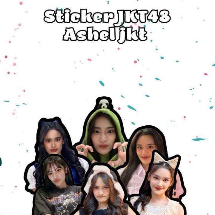 STICKER ASHEL JKT 48 WOTA | Lazada Indonesia