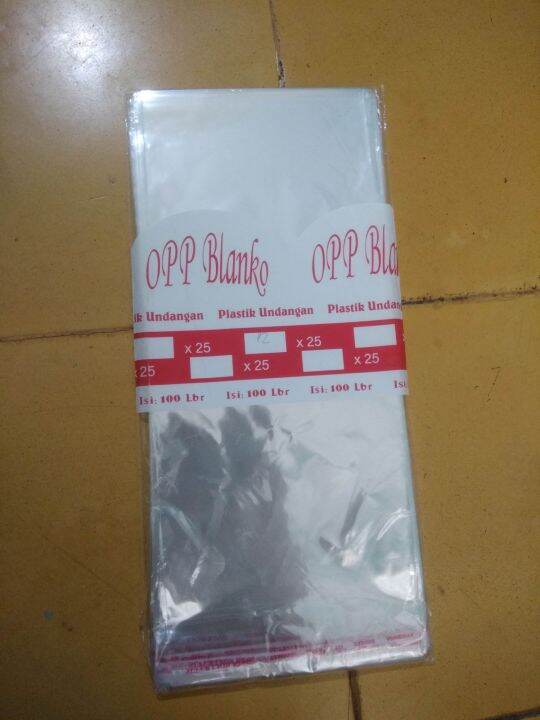 plastik packing ukuran 12x25 cm 100 lembar | Lazada Indonesia