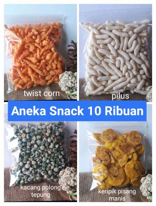 Aneka Snack kiloan serba 10 Ribuan /Makanan Ringan | Lazada Indonesia