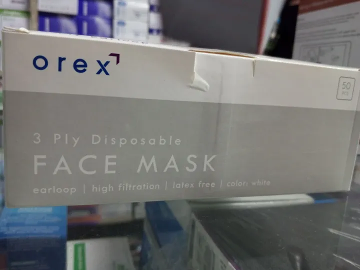 Orex Face Mask White | Lazada PH