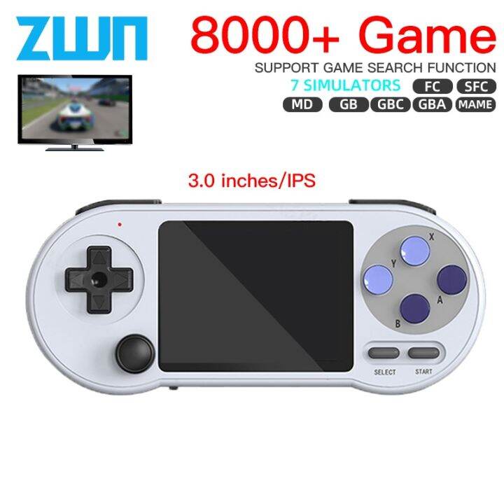 SF2000 3 Inch IPS Wireless Retro Handheld Game Console Built in 8000 ...