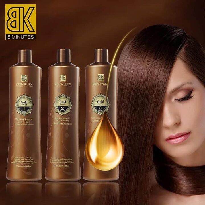 BK GOLD CAVIAR KERATIN ชุดเล็ก 110 มล / ใหญ่ 1000 มล | Lazada.co.th