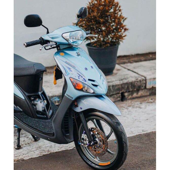 STRIPING ORI YAMAHA MIO sporty 2004 LIS STICKER DECAL STANDAR MIO 2005 ...
