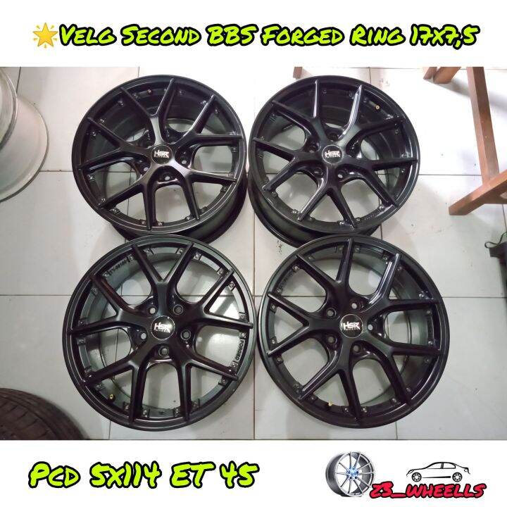 Velg HSR Forged Ring 17 Lebar 7,5 Pcd 5x114 Et 45 | Lazada Indonesia