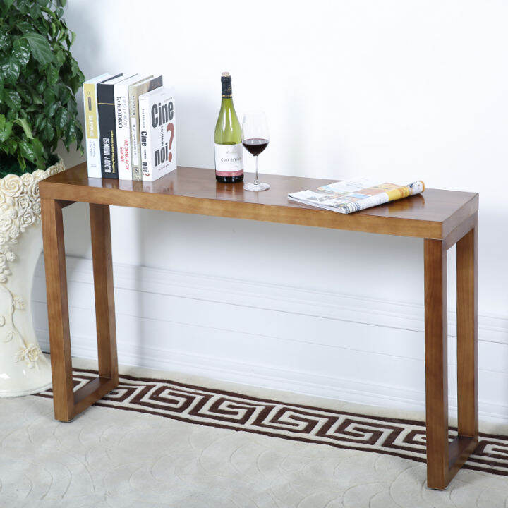 European-Style Living Room Solid Wood Console Tables Console Modern ...