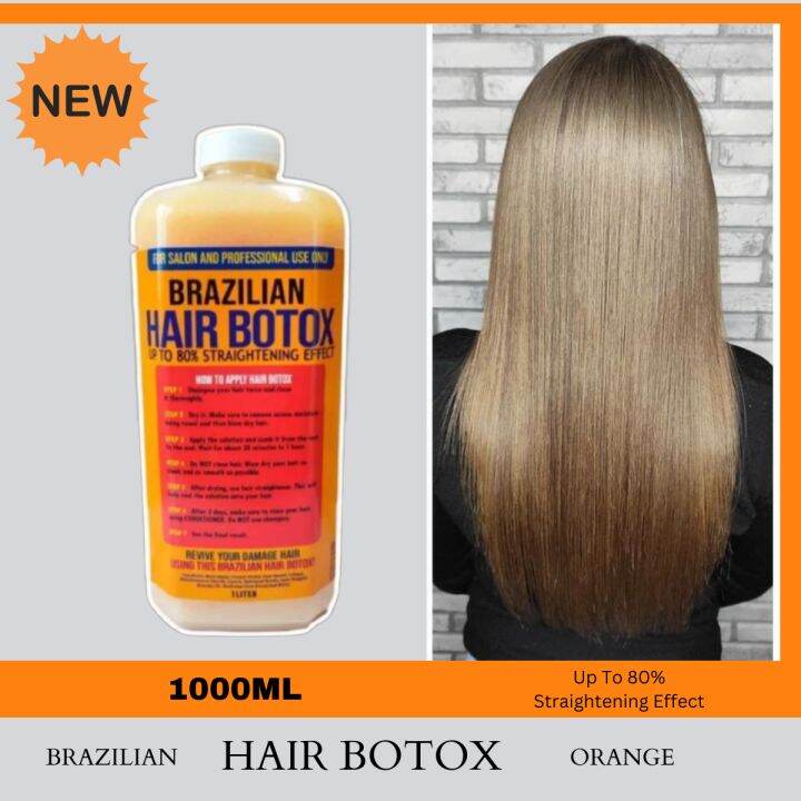 ORIGINAL BRAZILIAN HAIR BOTOX (1000ML) | Lazada PH