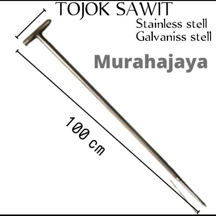 TOJOK SAWIT ALAT MEMANEN SAWIT BESI STAINLESS DAN GALVANIS RUNCING TAJAM KUAT | Lazada Indonesia