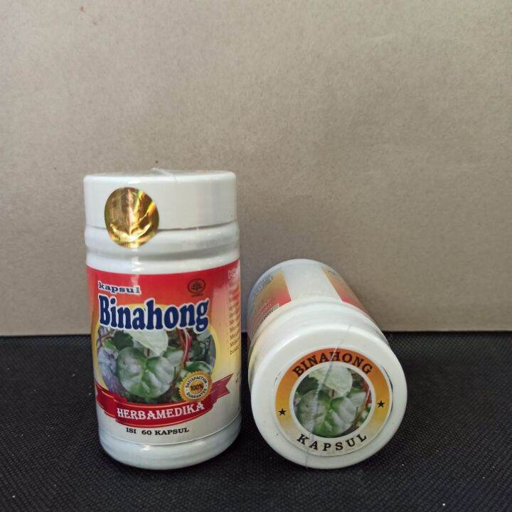 BINAHONG KAPSUL ISI 60 KAPSUL HERBAMEDIKA | Lazada Indonesia