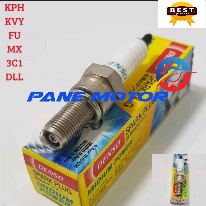 BUSI DENSO IRIDIUM POWER SPARK PLUG KARISMA SUPRA X 125 BLADE LAMA REVO ...