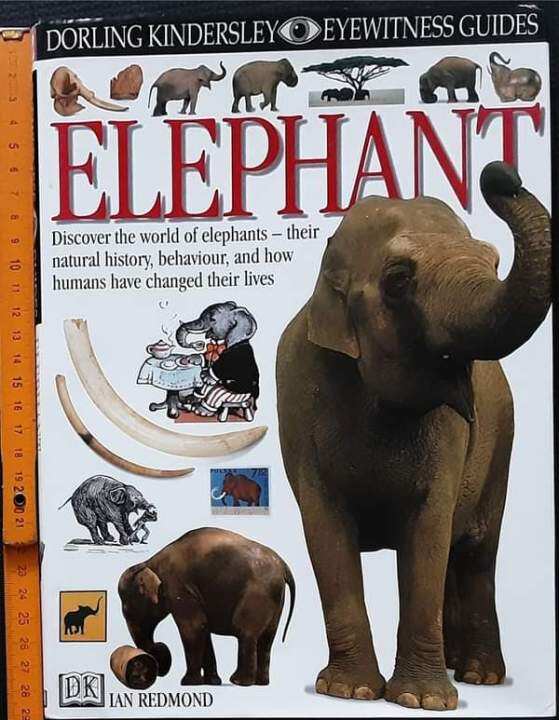 Knowledge Book หนังสือความรู้ ภาษาอังกฤษ 🍓🍓DK EYEWITNESS GUIDES: ELEPHANT /USED 80-90% | Lazada ...