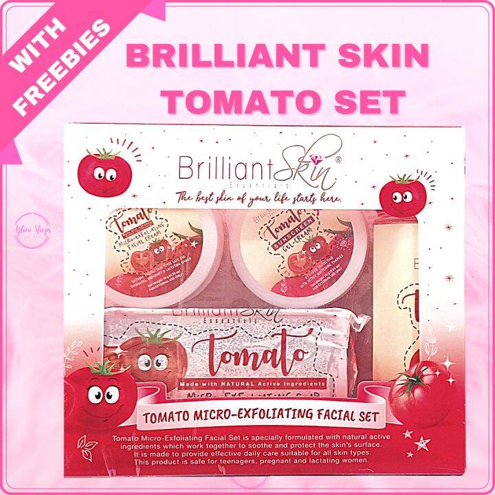 Brilliant Skin Tomato Micro-Exfoliating Facial Set | Lazada PH