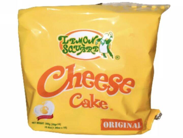 Lemon Square Cheese Cake ( 30g x 10 pcs ) | Lazada PH