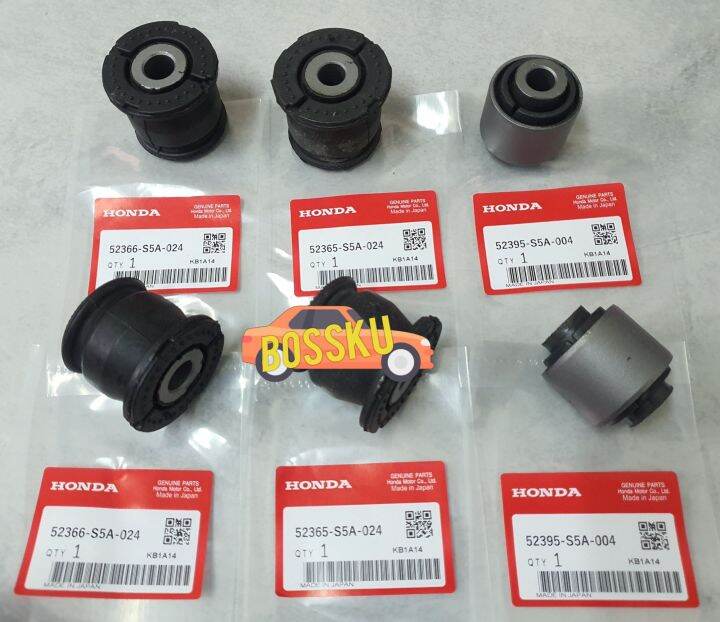 6 IN 1 SET - REAR KNUCKLE BUSH - HONDA CRV S9A/ CIVIC S5A ES / STREAM ...