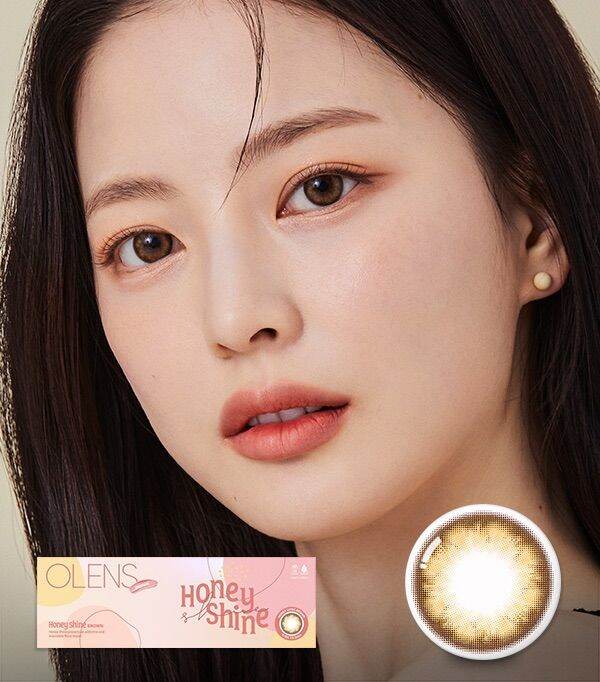 OLENS HONEY SHINE 1 Day Brown 10P(กล่อง5คู่)🥨 | Lazada.co.th