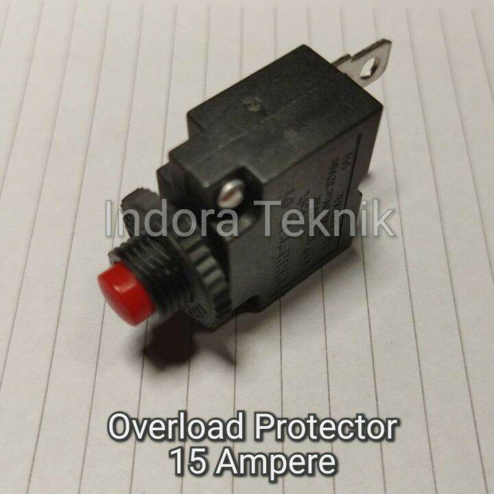 Overload Protector 15A - Over Load Genset Spare Part - 15 Ampere ...
