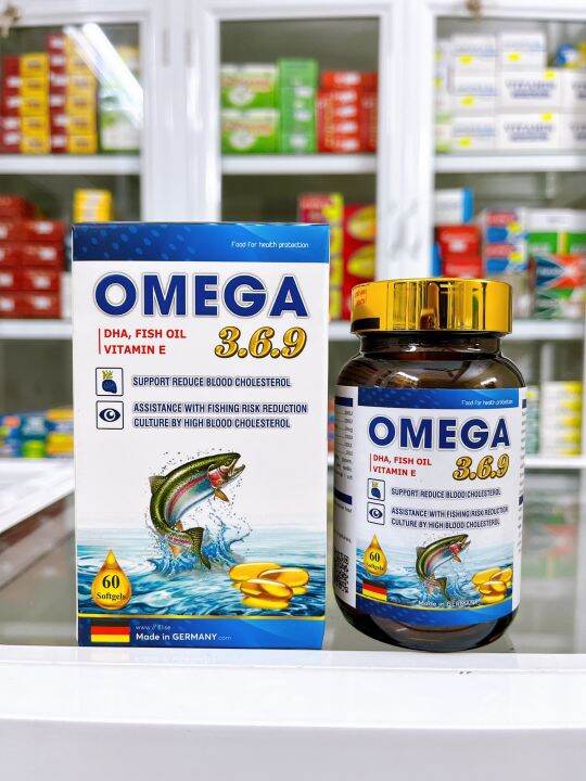[Chính hãng] OMEGA 369 nhập khẩu từ Đức tốt cho da, tim mạch, trí não ...