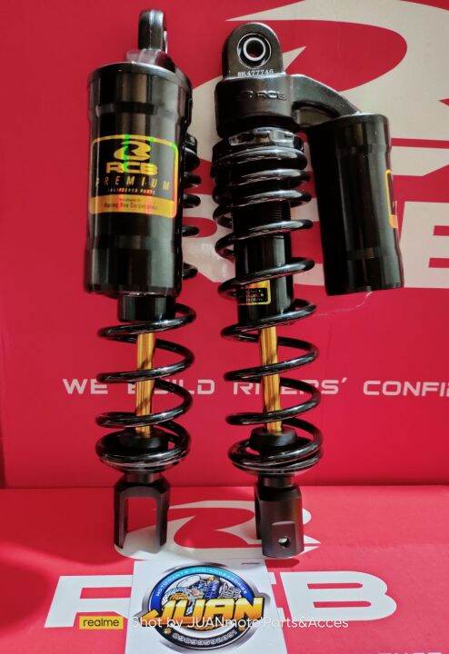 RCB MB2 DUAL SHOCK PREMIUM BLACK GOLD AEROX/NMAX V1 V2 305MM | Lazada PH