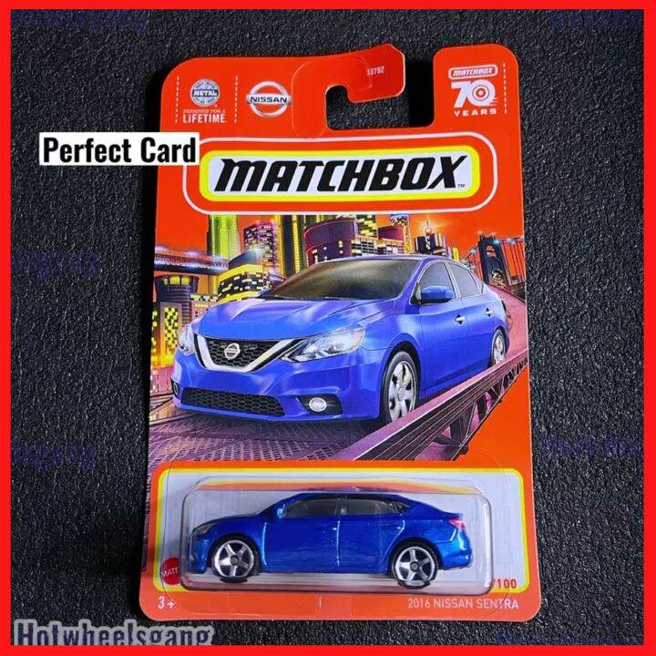 Matchbox Nissan Sentra 2016 Blue 2023 1st Edition New Casting Matchbox ...