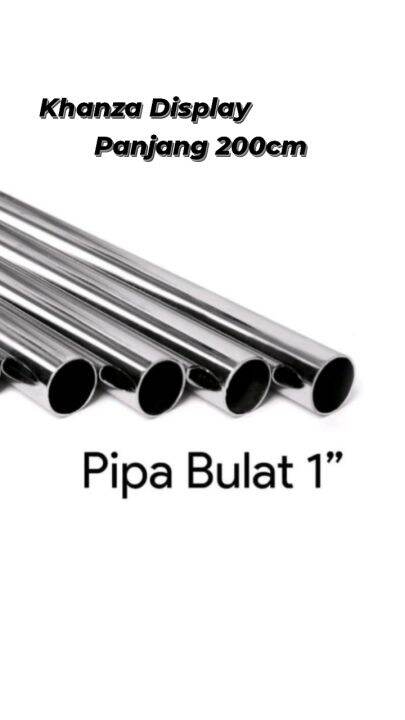 pipa bulat 1 inc panjang 200cm Display toko | Lazada Indonesia