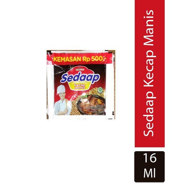 KECAP MANIS SEDAAP SACHET ISI 12 X 16 ML / KECAP SEDAAP 500 / | Lazada ...