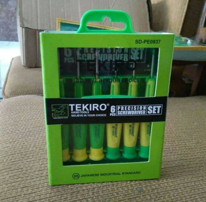 Tekiro Precision Electro screwdriver set 6 pcs | Lazada Indonesia