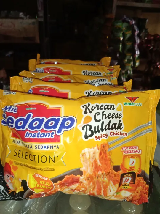 Mie sedap korean cheese buldak x5 | Lazada Indonesia