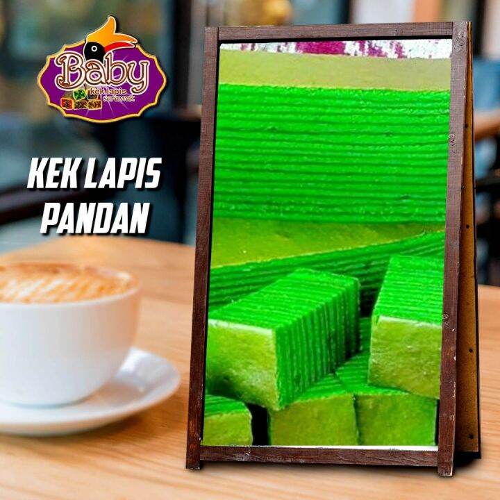 KEK LAPIS BABY'z PANDAN EVERGREEN | Lazada