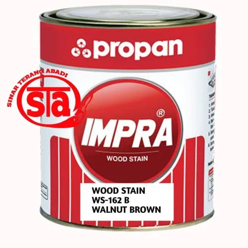 propan wood stain impra walnut brown ws - 162B 1kg cat kayu impra ...