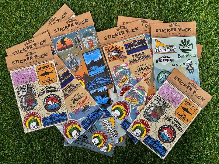 Tribo Kalmado Sticker Pack/Water Proof Sticker/Sticker Set(5.5 x 7 ...