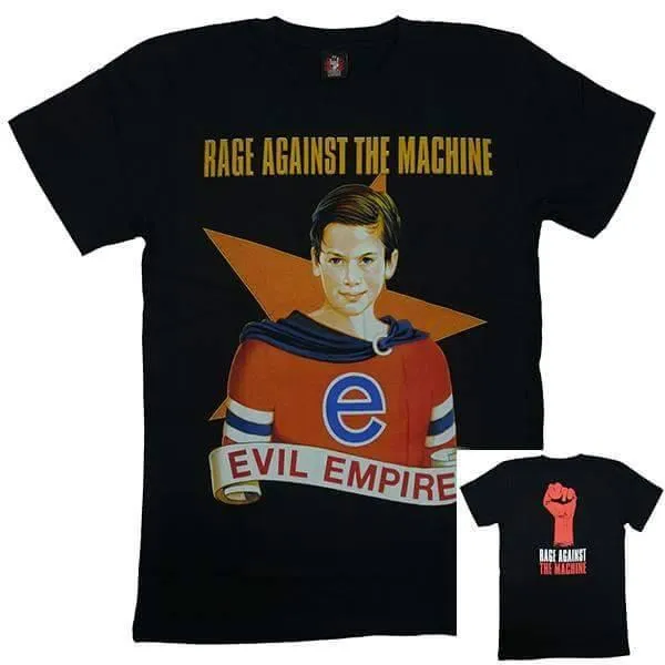 Rock Band Shirts Rage Against the Machine Evil Empire Rock yeah Hot ...