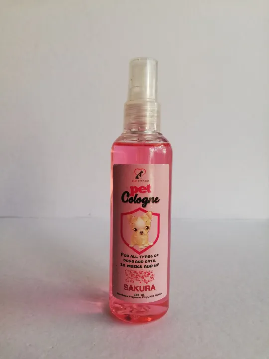 PET COLOGNE, SAKURA for all types of dogs and cats, 12 weeks and up ...
