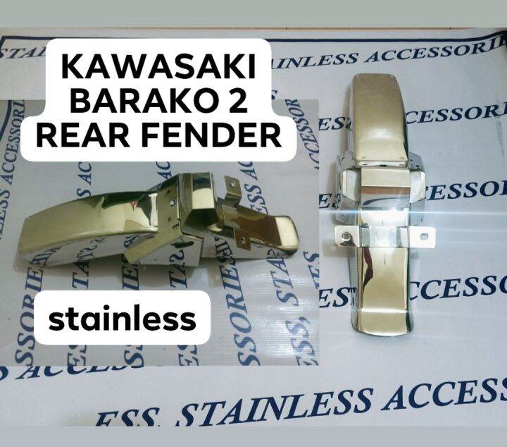 BARAKO 2 REAR FENDER STAINLESS 304 1.0kapal | Lazada PH