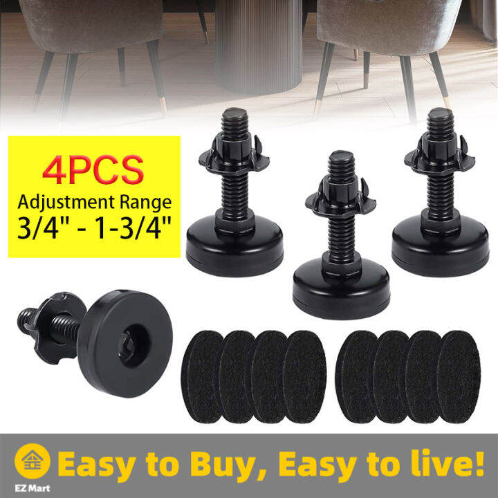 【Fast Shipping】 Furniture Levelers Adjustable Leveling Feet Heavy Duty ...