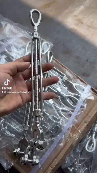 Tăng đơ inox 304 1 đầu tròn 1 đầu mani M10 (3/8) capthepsaigon | Lazada.vn