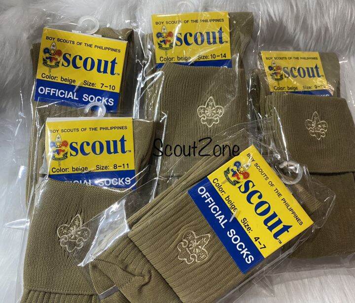 Original | BSP Official Beige Socks for Scouts | Lazada PH