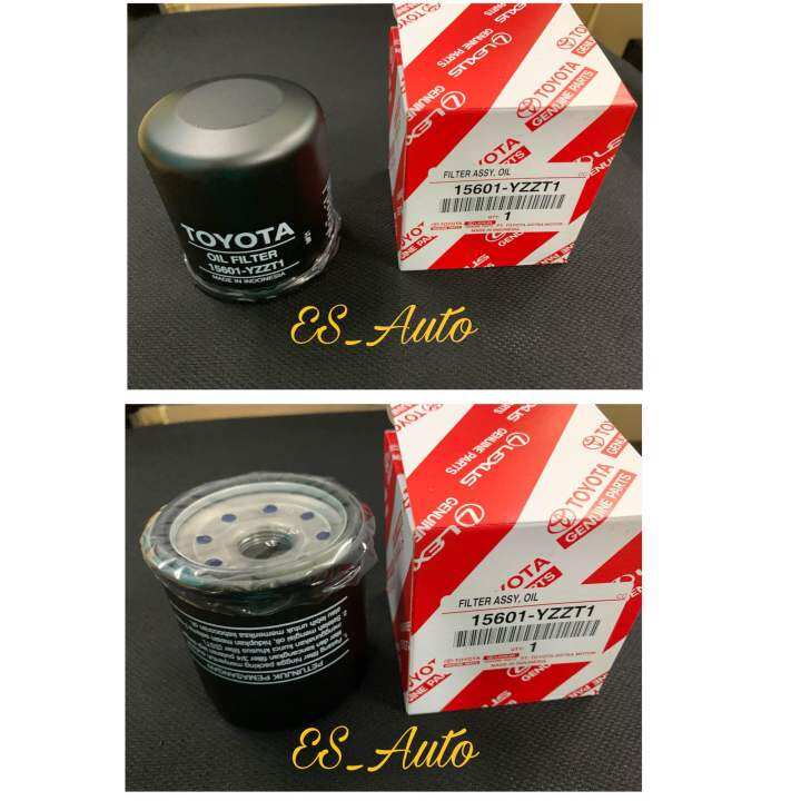 *ORIGINAL TOYOTA F601 AVANZA 04-12 OIL FILTER F700 RUSH 15601-YZZT1 ...