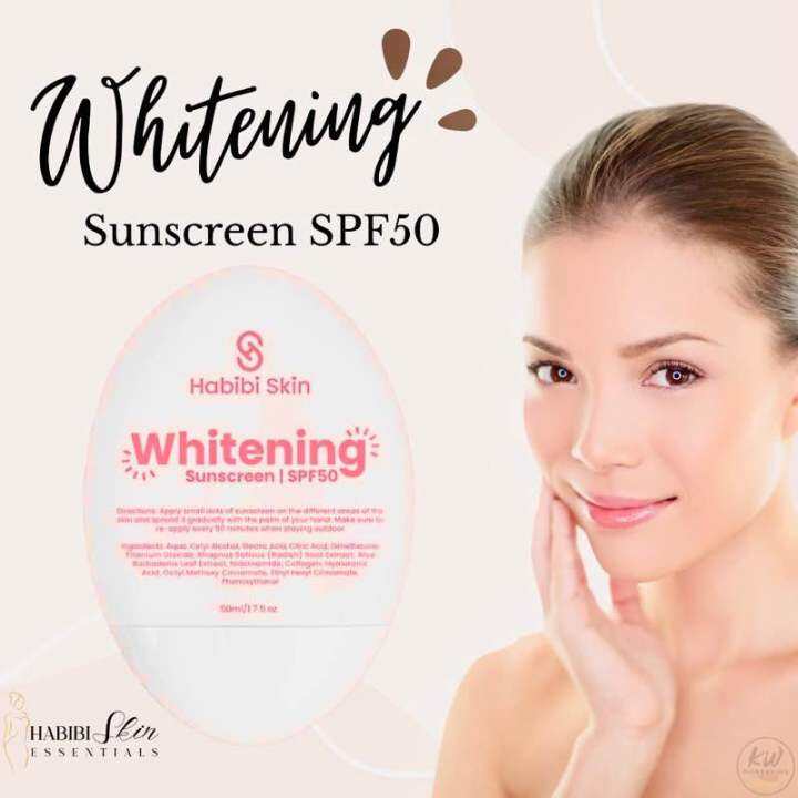 Authentic Habibi Suncreen Spf 50 By Crissa Liaging Lazada Ph
